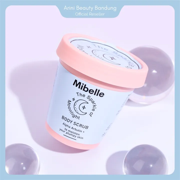 BODY SCRUB - The Sparkle of Moonlight - Mibelle Series | Lazada Indonesia