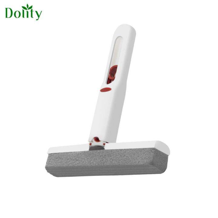 Dolity Mini Sponge Mop Short Cleaning Mop Cleaning Tool for Bathroom ...