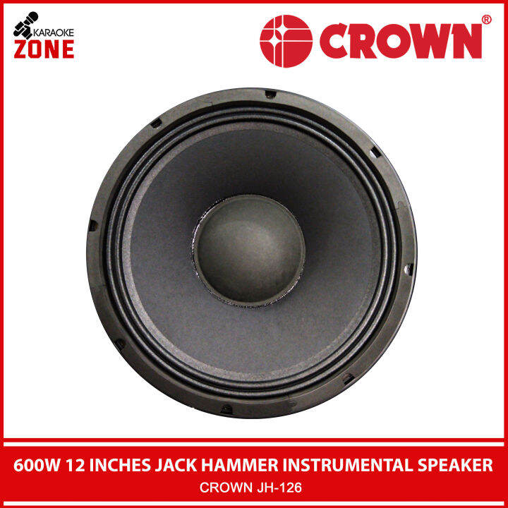 Crown JH 126 / Jack Hammer Instrumental Speaker 600W / Crown ...