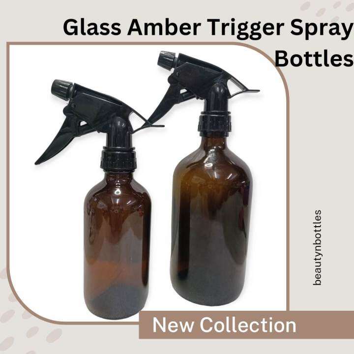 Glass Amber Trigger Spray Bottle | Lazada PH