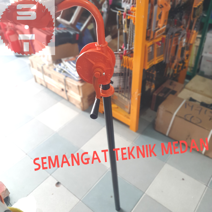 POMPA OLI MINYAK OLI MANUAL TANGAN ROTARY HAND OIL PUMP ORIENTAL ...