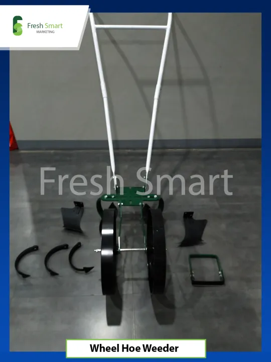 Wheel Hoe Weeder / Corn Hiller (Convertible to Double or Single Wheel ...