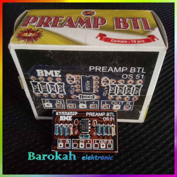 Kit Preamp BTL mini BME Original | Lazada Indonesia