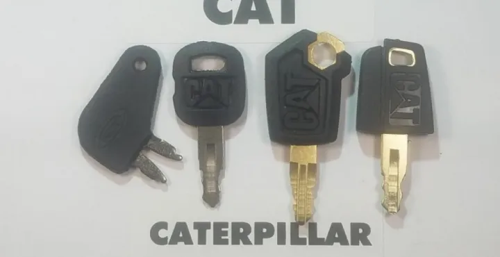 Caterpillar Keys Cat Heavy Equipment Ignition Dozer Excavator Skidsteer ...