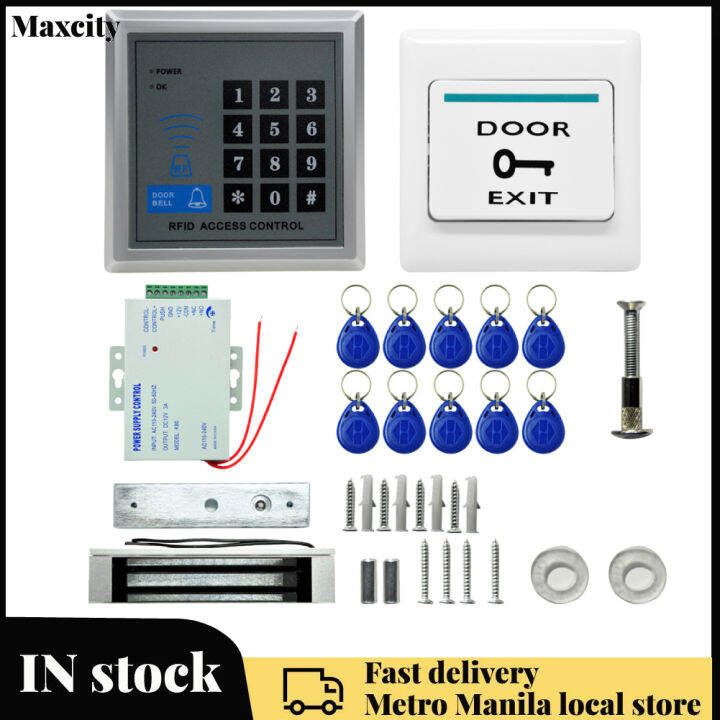 【Fast delivery】Electric Door Lock Magnetic Access Control ID Card ...