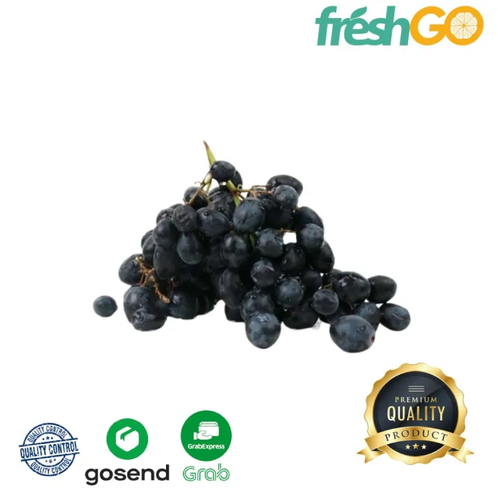 Buah Segar Anggur Autumn USA FRESHGO - 1/4 kg | Lazada Indonesia