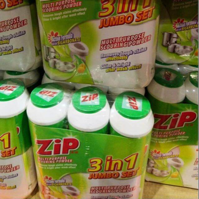Zip Multipurpose Scouring Powder 750g- Pack of 3 | Lazada PH