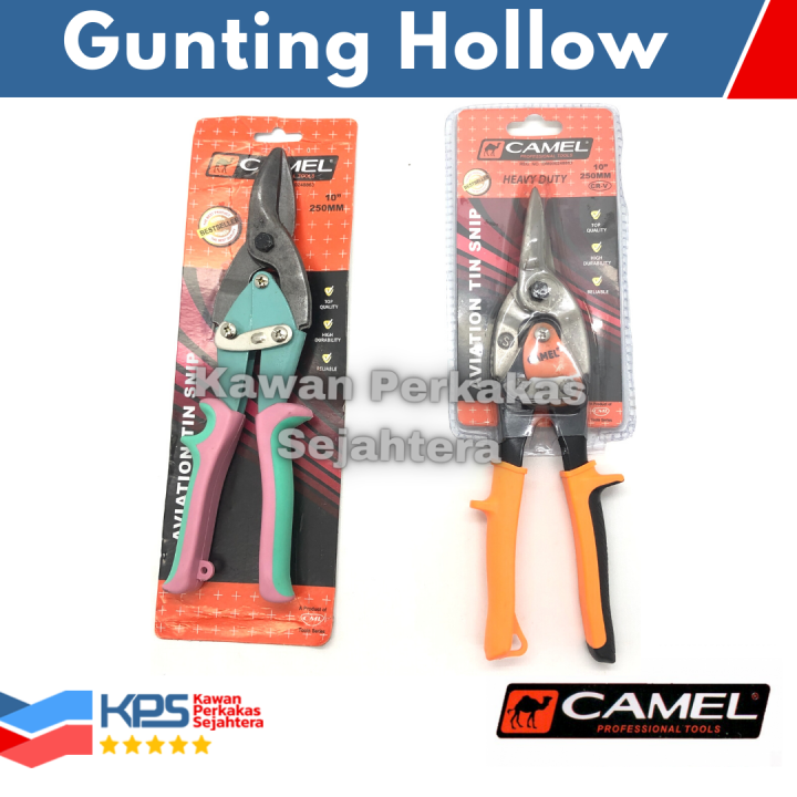 CAMEL Gunting Hollow 10" Inch | Baja Ringan Holo Heavy Duty HD ...