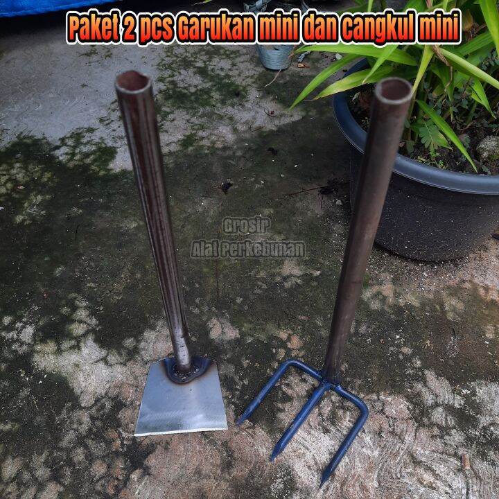 Paket Berkebun Paling Murah Isi 2 Pcs - Garukan Mini Dan Cangkul Mini ...
