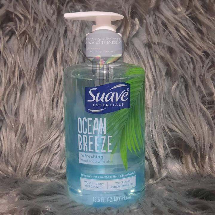 SUAVE-OCEAN BREEZE HANDWASH PUMP 400ML | Lazada PH