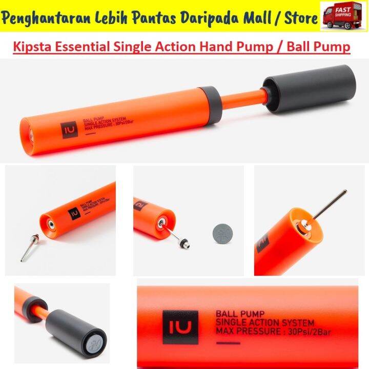 Kipsta Essential Single Action Hand Pump / Football Pump / Ball Pam ...