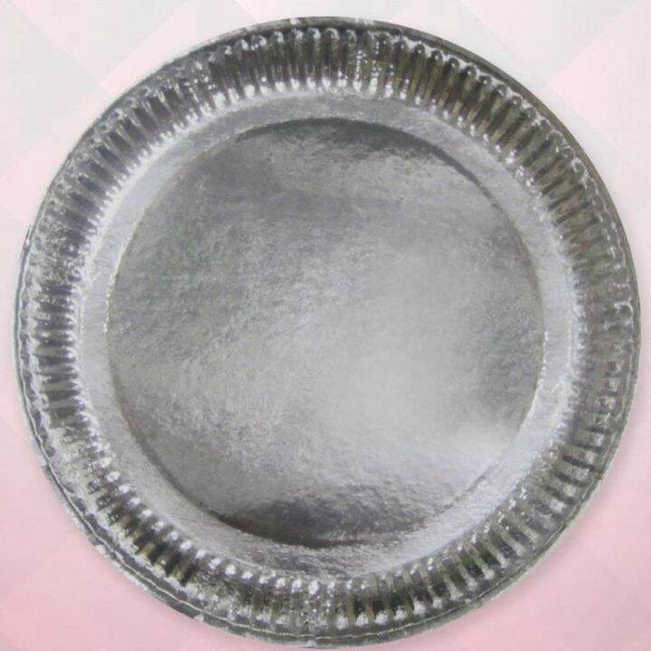 Paper Plate Disposable Makapal Plastic Paper Plate Holder | Lazada PH