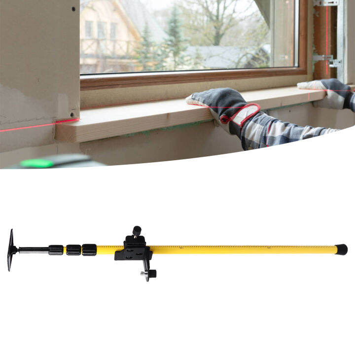 2.8 Meter Laser Leveling Telescoping Pole Adjustable Mounting Pole for ...