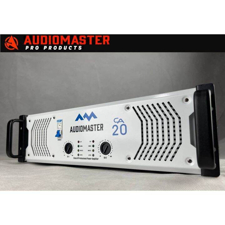 Audiomaster CA20 Power amplifier White Ca20 with POWERFUL GOLD ...