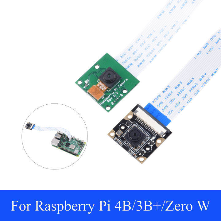 Raspberry Pi 4B กล้องมองกลางคืนโมดูล65 ° 5MP เว็บแคม,พร้อมเซ็นเซอร์ IR ...