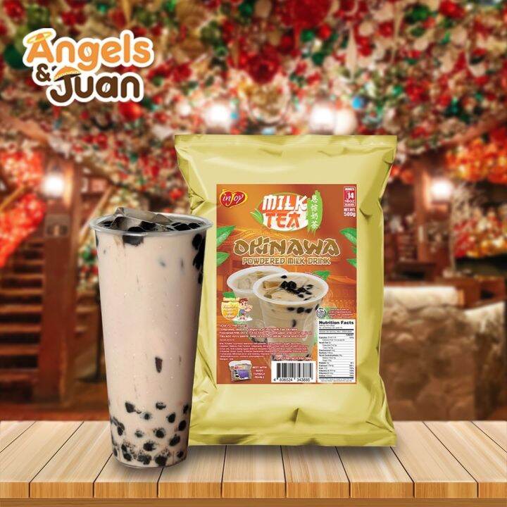 Injoy- Milk Tea OKINAWA 500g | Lazada PH