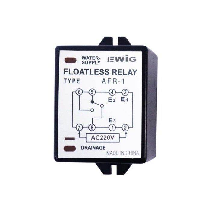 EELIC FLS-AFR1 FLOATLESS RELAY ANLY TIMER 220V 5A WATERSUPPLY ANLY UNTUK PENGENDALIAN POMPA AIR ...