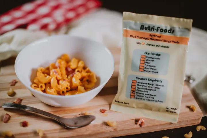 Nutri-Foods Fortified Pasta ( Cheese and Bacon ) | Lazada PH