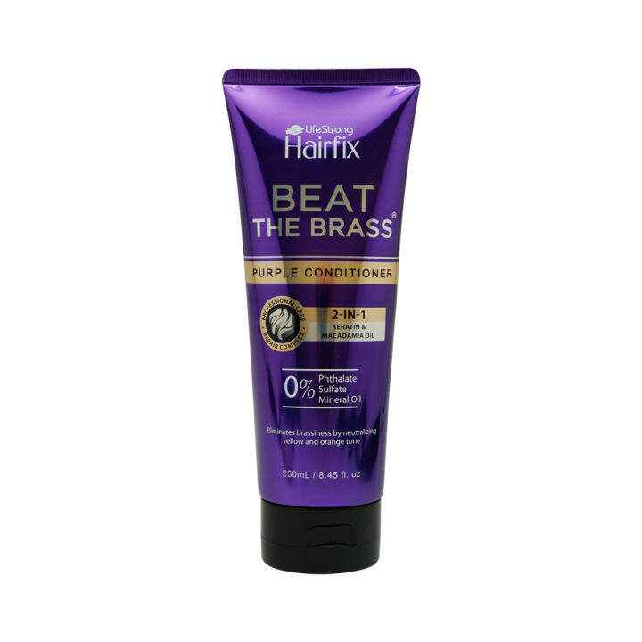 Hairfix Beat The Brass Purple Conditioner 250ml | Lazada PH