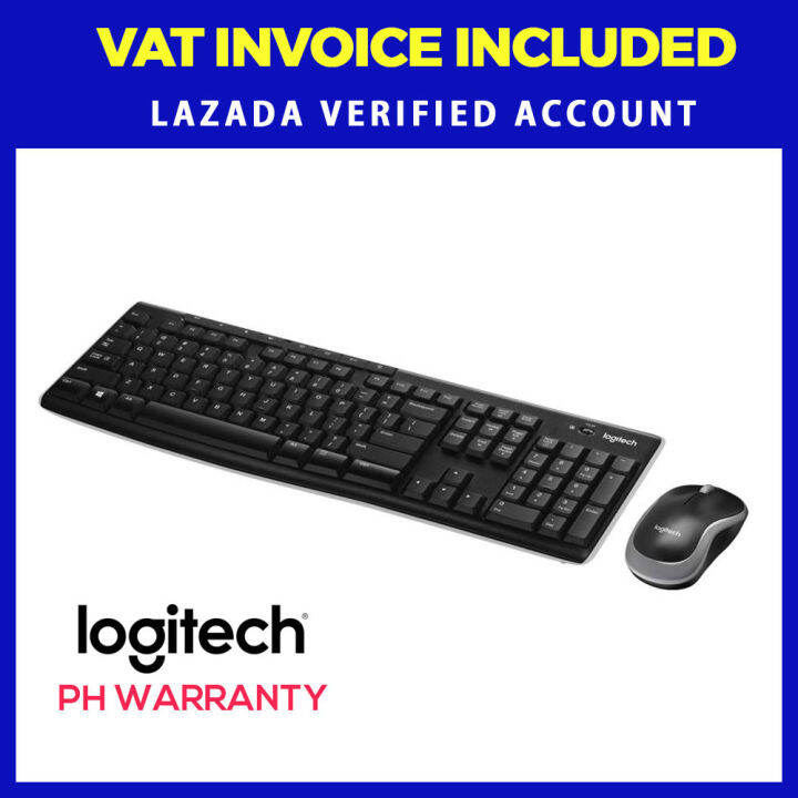 Logitech Mk270r Wireless Keyboard And Mouse Lazada Ph