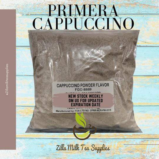 Primera Cappuccino Premium Powder Flavor 1kg for Milktea Milk Tea ...