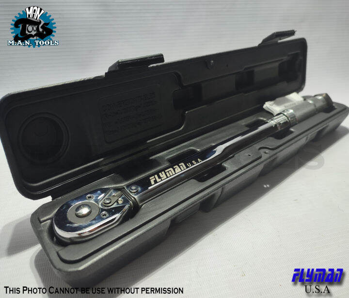 Flyman Torque Wrench 3/8" Drive (19-110NM) | Lazada PH
