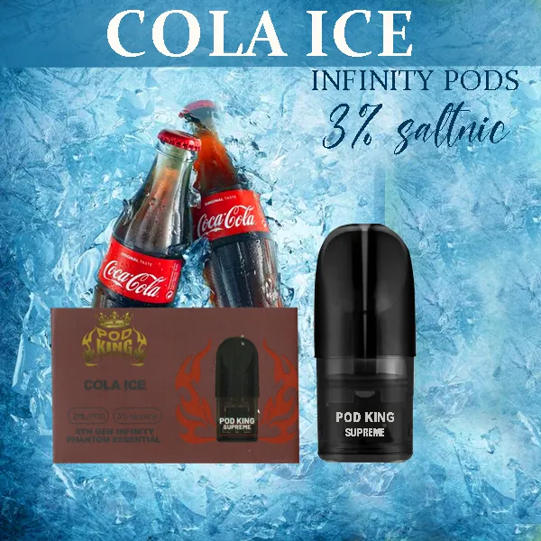 LEGIT POD KING SUPREME REL.X 5TH GEN INFINITY PHANTOM (COLA ICE) SINGLE ...