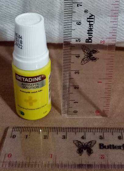 Betadine Obat Merah Botol Kecil 5ml P3K Bagus Murah READY STOCK ...