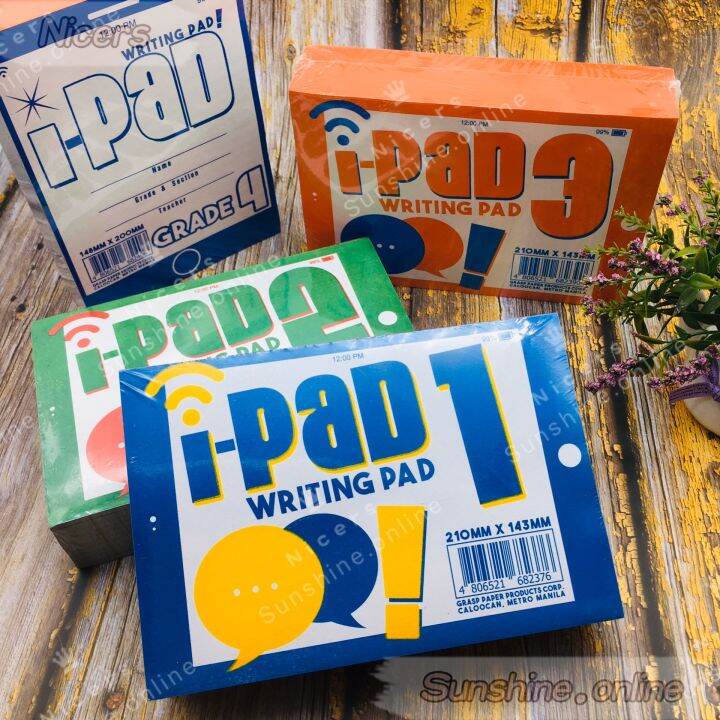 10books Writing Pad GRADE 1,GRADE 2, GRADE 3,GRADE 4 PAPER Memo pad ...