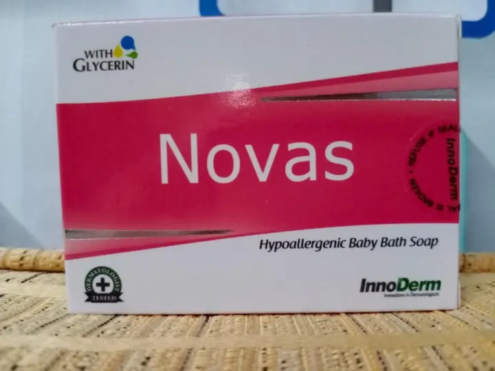 Novas Hypoallergenic Baby Bath Soap 90gm | Lazada PH