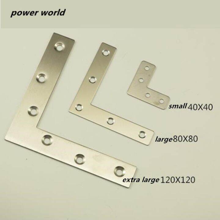 [LWF HOT] Stainless Steel T L Type Corner Brackets Window Wood Door ...