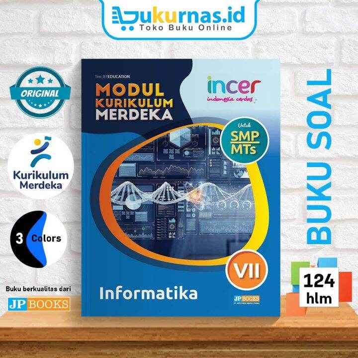 Buku Pendamping Informatika SMP Kelas 7 LKS Incer k-Merdeka | Lazada ...