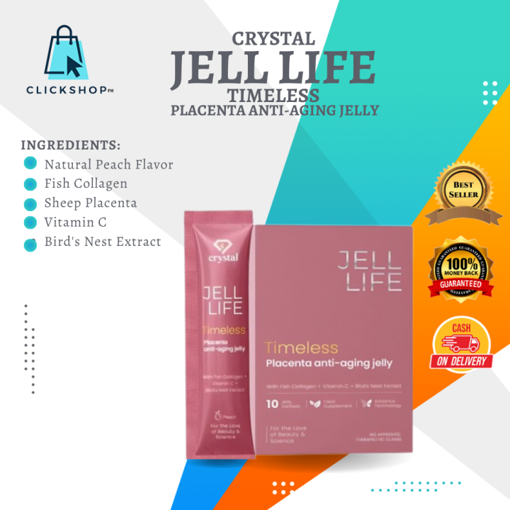 Jell Life Placenta Whitening Food Supplement Well Being Anti Aging ...
