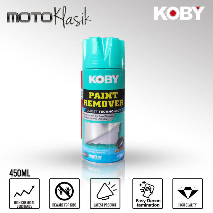 KOBY PAINT REMOVER SPRAY / QUICK ERASE SPRAY UNIVERSAL 450ML | Lazada PH