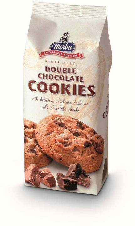 BISCUITS Merba Double Chocolate Cookies 200g | Lazada