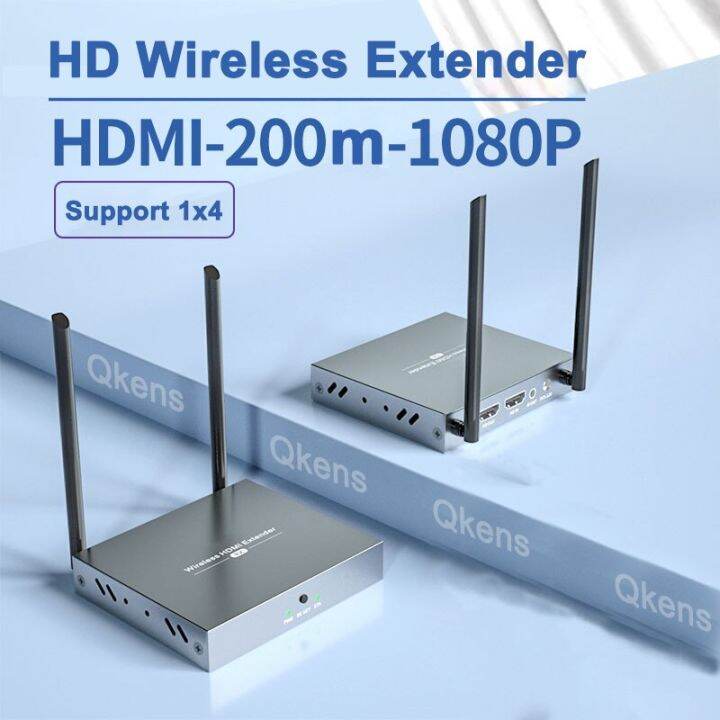 200m Wireless HDMI Extender Screen Share Display Adapter Video ...