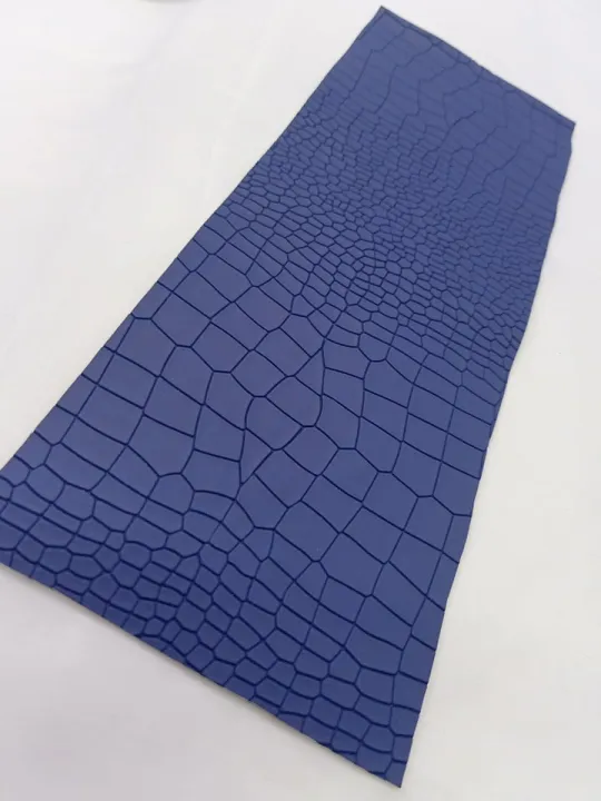 Leatherette Wrap Aligator Skin (dark blue) For billiard cue stick Hand ...
