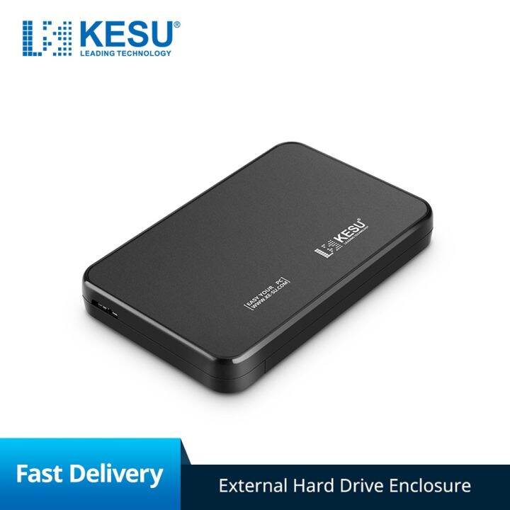 KESU Hard Disk Enclosure Case 2.5 inch SATA USB 3.0 SSD/HDD 1TB 2TB Hard Drive Box for Samsung ...