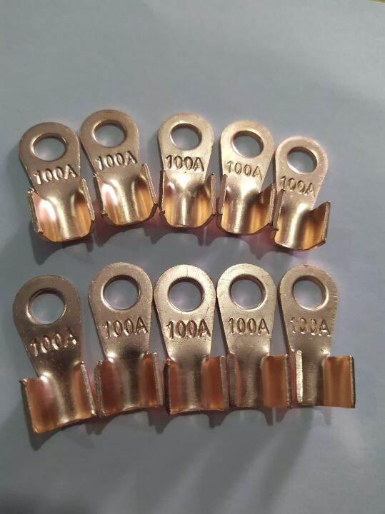Open Barrel Copper Ring Lug battery Terminals Wire Crimp Connector OT ...