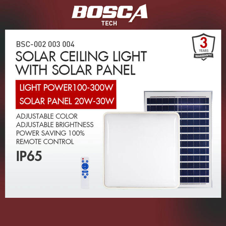 BOSCA Solar Ceiling Light 20-40CM BSC-002 003 004 100W 200W 300W Remote ...