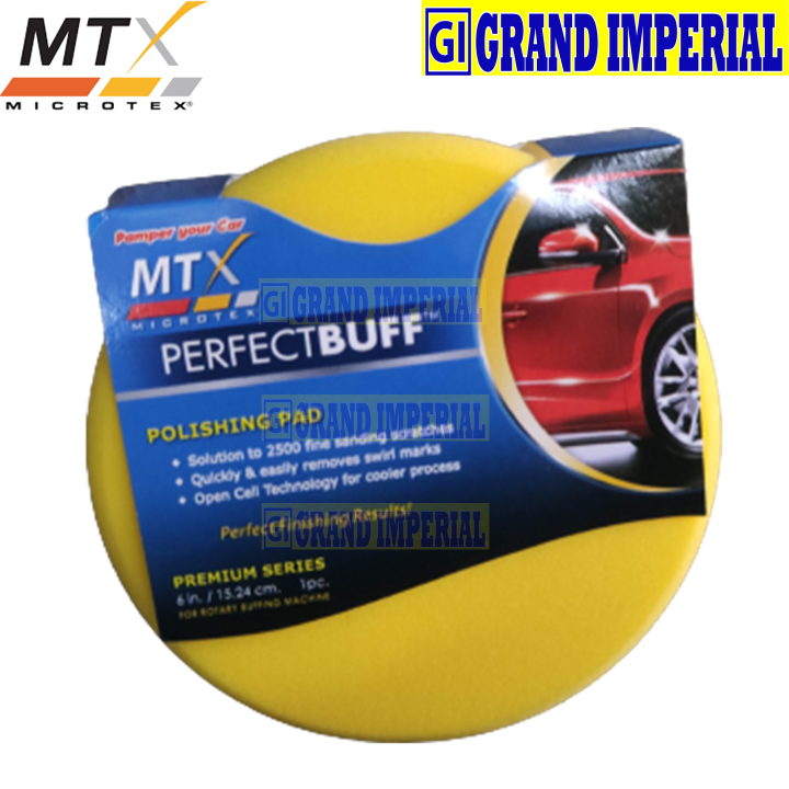 Microtex Polishing Pad 6" Perfect Buff Premium Series MA-PP6PM Grand ...