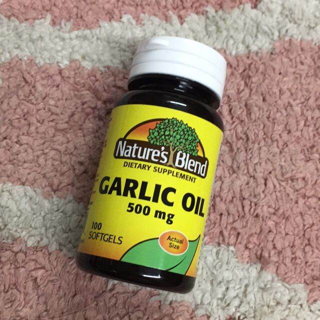 Nature Blend Garlic Oil 500mg (100Softgels) | Lazada PH