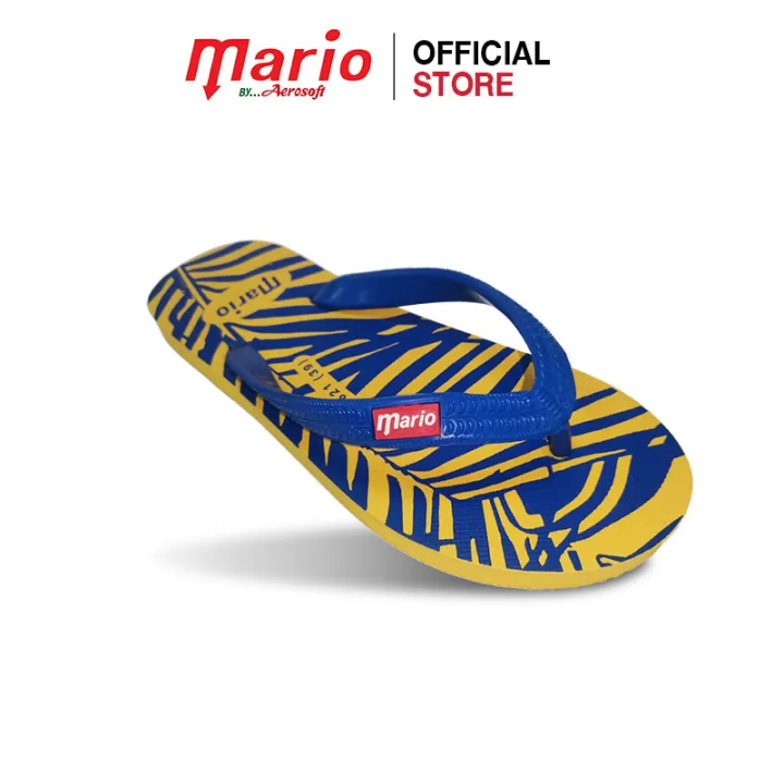 Mario by Aerosoft รองเท้าแตะชายรุ่น M0621 แบบสวม นุ่มสบาย | Lazada.co.th