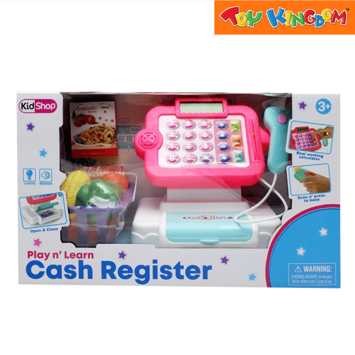 KidShop Play 'n Learn Neon Pink Cash Register Playset | Lazada PH