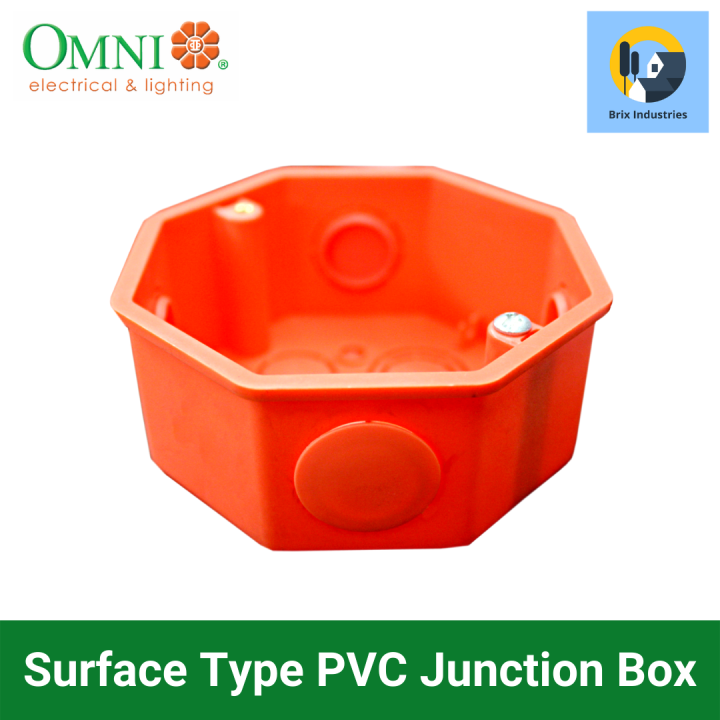 Omni Surface Type PVC Junction Box WSJ-001 Cover Sold Separately WJC ...