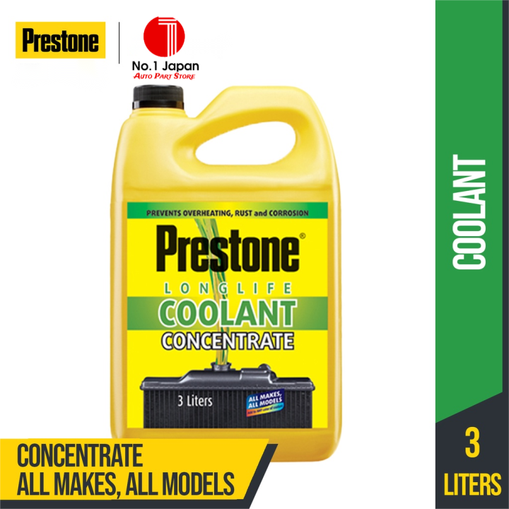 Prestone Long Life Coolant Concentrate 3L 3 Liter for Car radiator ...