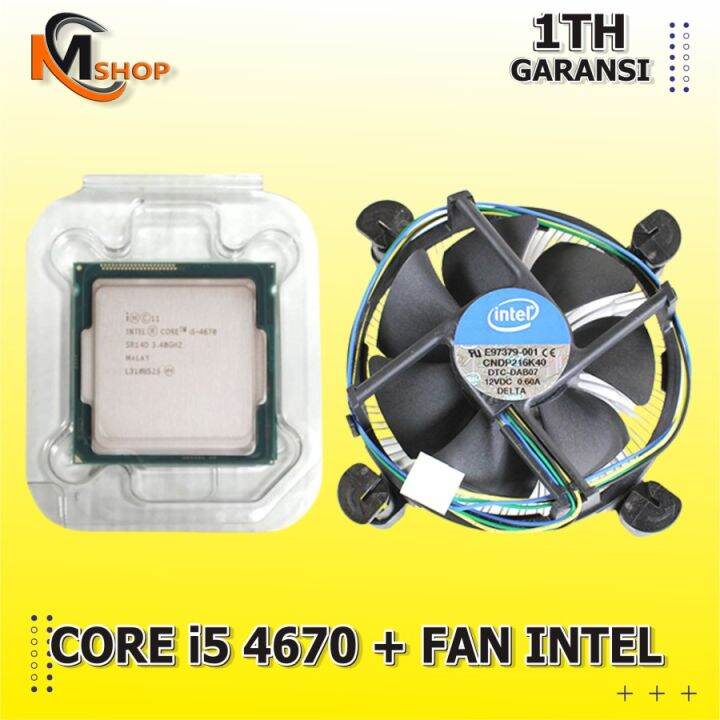 Processor Intel Core i5 Socket 1150 Core i5 4670 3.40 GHz + Fan Intel ...
