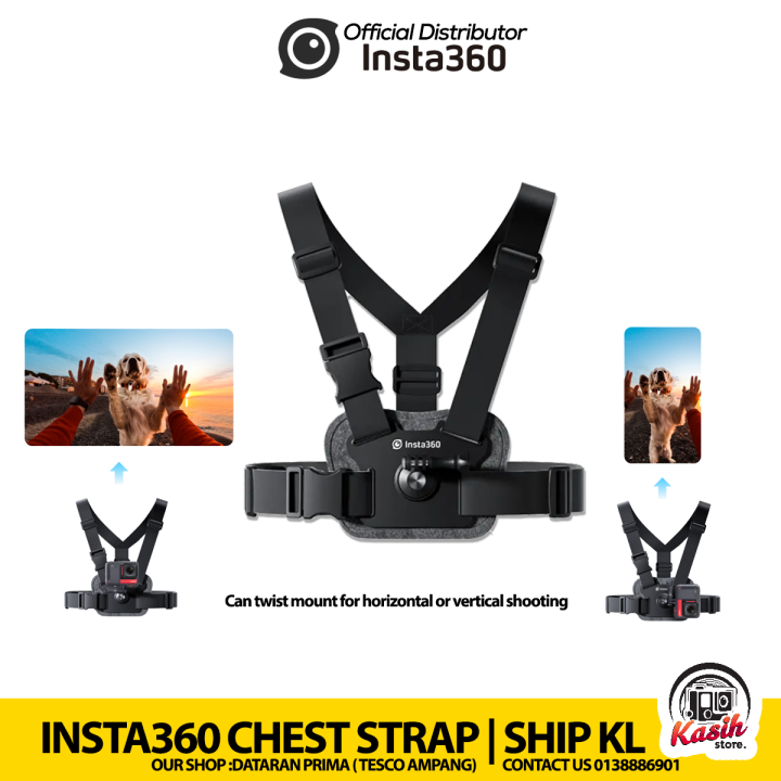 Insta360 Chest Strap Twistable | Lazada