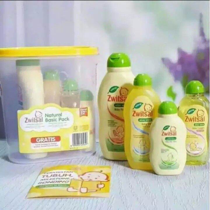 Zwitsal Paket Perawatan Bayi 4in1 / Zwitsal Natural Basic Pack TOPLES ...