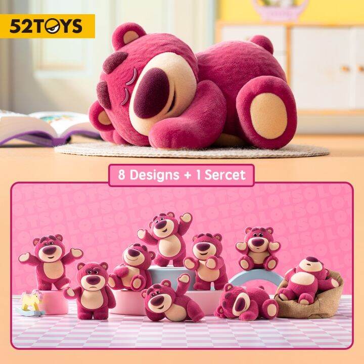 52TOYS Blind Box Toy Story Lotso It's Me, With Strawberry Fragrance ...